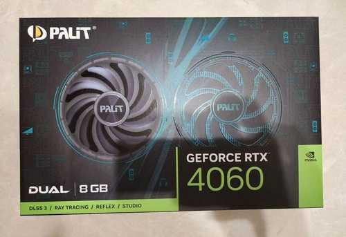 Видеокарта Palit RTX 4060 Dual 8GB