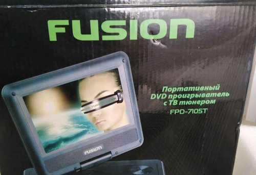 Fusion портативный DVD с тв тюнером