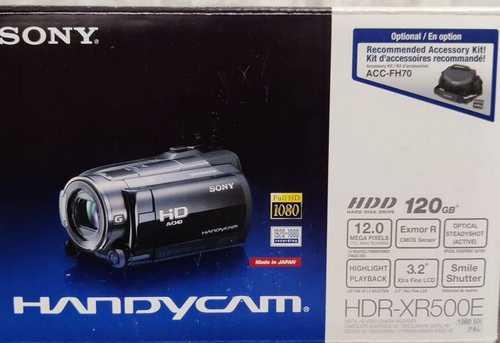 Sony Handycam HDR-XR500E
