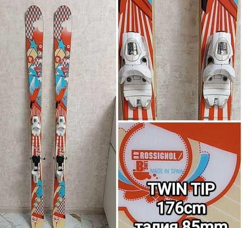 Горные лыжи Rossignol Twintip 176см