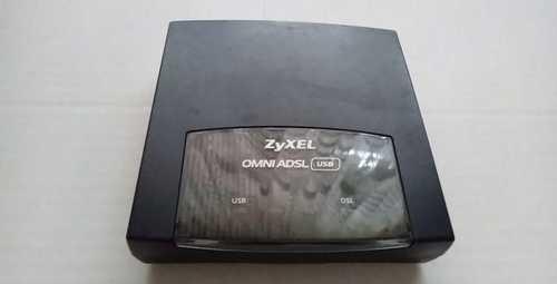 Модем zyxel omni adsl USB