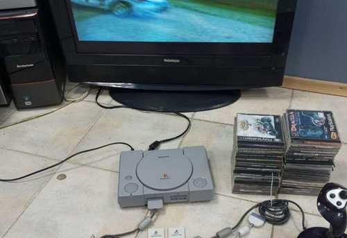 Sony PlayStation 1 FAT scph-9002 чипованая