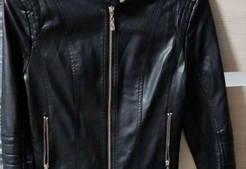 Куртка кожаная женская 40 размер