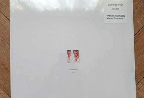 Винил Pet Shop Boys "Please" (RM) NEW, sealed