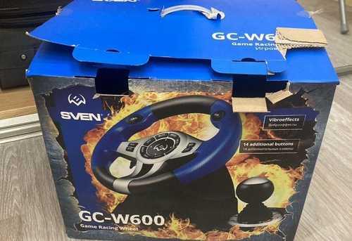 Игровой руль sven gc w600