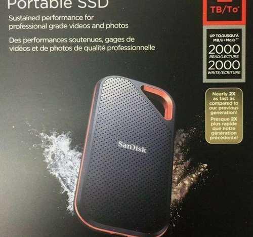 Внешний ssd sandisk extreme pro 2tb