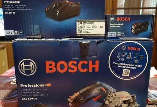 Быстрое зарядное устройство и аккумулятор Bosch