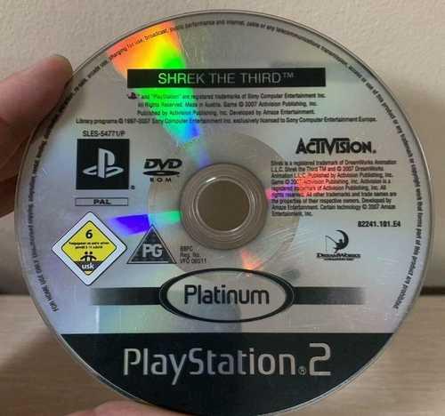 Shrek the third ps2