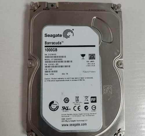 HDD Seagate Barracuda 1GB (ST1000DM003)