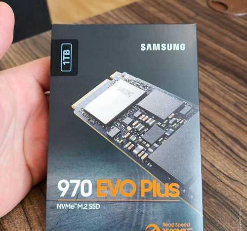 1000 гб SSD M.2 накопитель Samsung 970 EVO Plus MZ