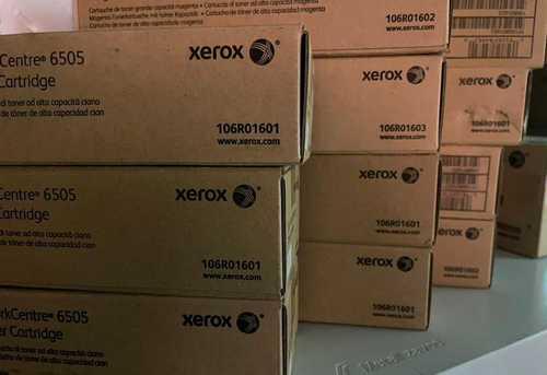 Картриджи Xerox 106R01601 106R01602 106R01603