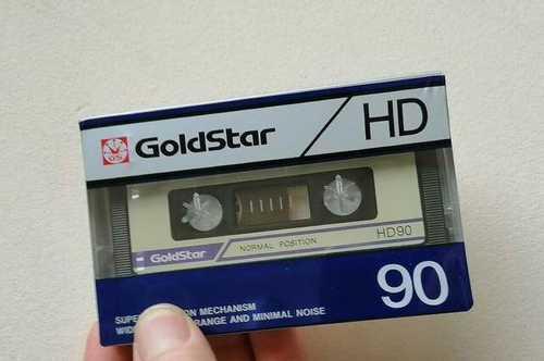 Аудиокассета GoldStar HD 90, Type I, Normal