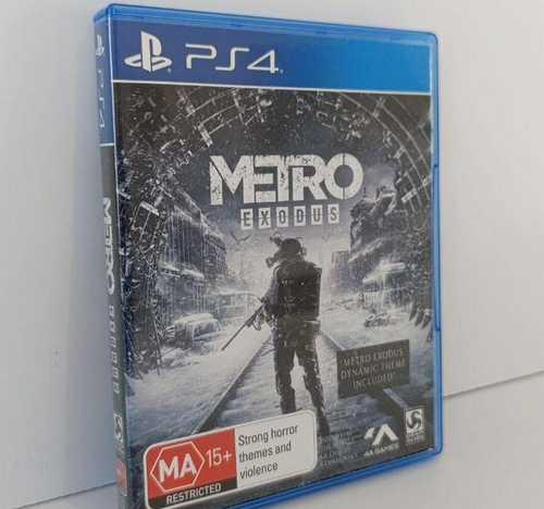 Метро: Исход (Metro: Exodus) диск для PS4 (PS5)