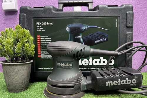 Эксцентриковая шлифмашина Metabo FSX 200