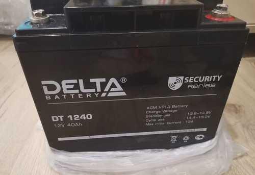 Аккумуляторная батарея delta DT 1240