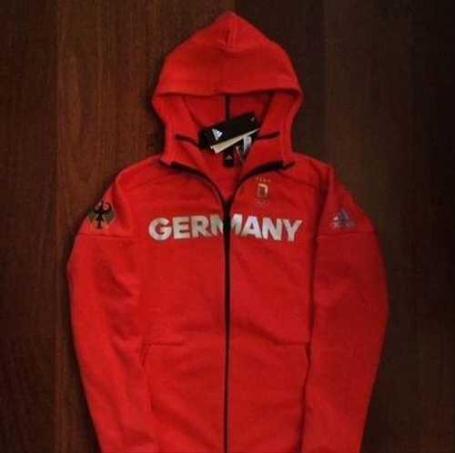 Олимпийская кофта кенгуру adidas Сборной Германии