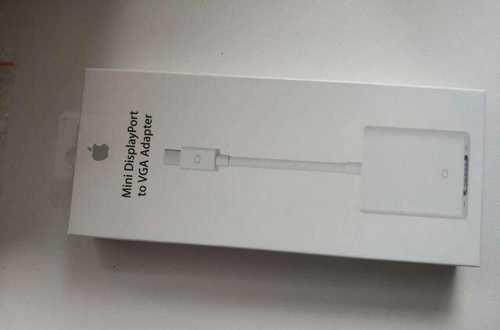 Оригинальный адаптер Apple mini DP to VGA