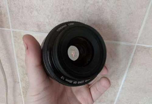 Объектив yongnuo f2.0 for Canon 35mm