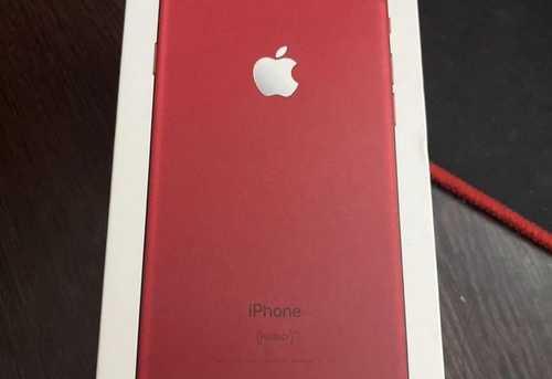 Коробка от iPhone 7 (красный)