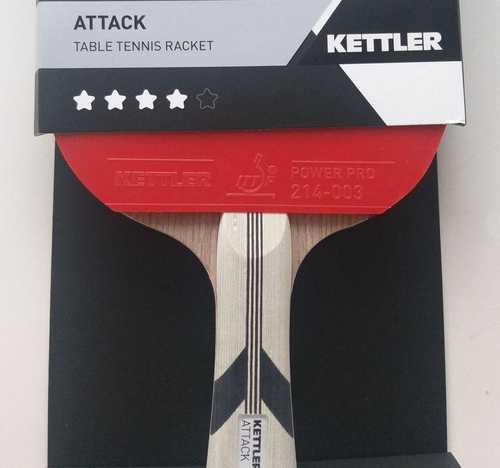 Ракетка для настольного тенниса kettler Racket 4*