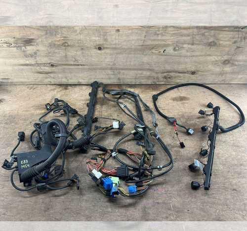 Проводка двигателя m54 Bmw x3 e83 дорестайлинг
