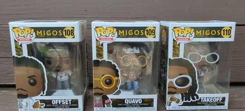 Funko Pop Rocks migos 3 шт