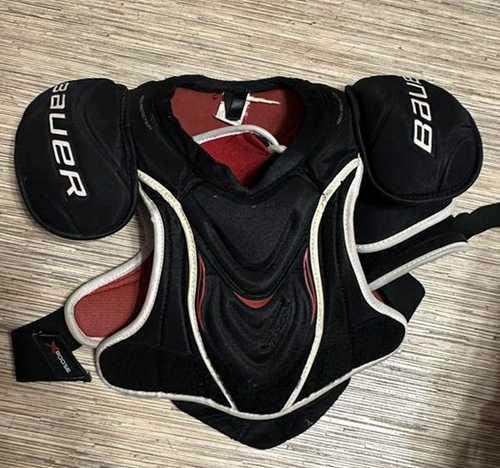 Нагрудник хоккейный bauer vapor hyperlite jr