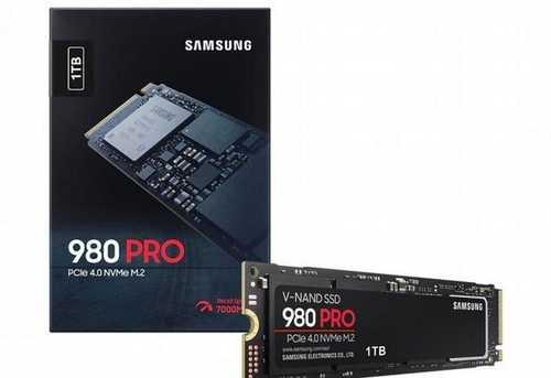 SSD накопитель Samsung 980 PRO MZ-V8P1T0BW 1тб