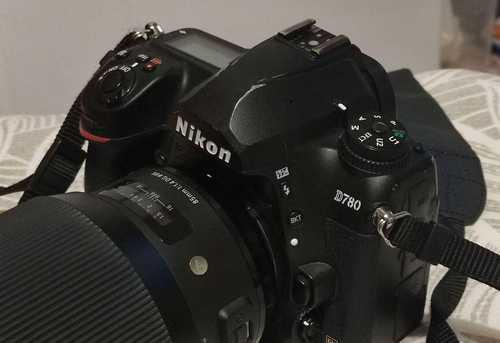 Зеркальный Nikon d780 пробег 35к