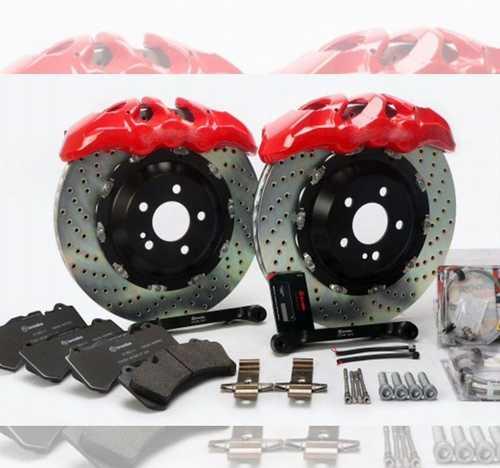 Тюнинг тормоза VW Transporter T6 Brembo M6 перед