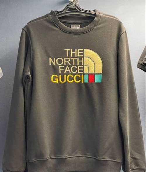 Толстовка мужская the north face x gucci