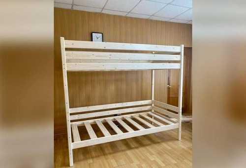 Двухъярусная деревянная кровать новая IKEA цена от