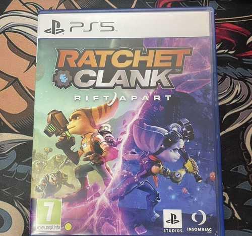 Игра Ratchet & Clank Rift Apart для ps5 Диск