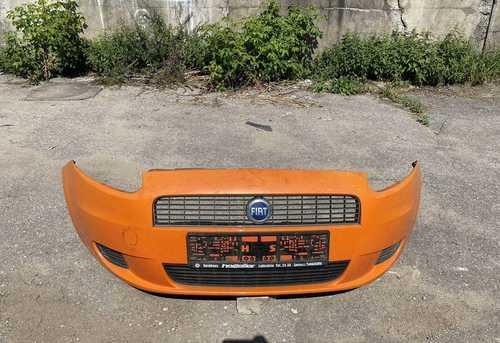 Бампер передний оранжевый Fiat Grande Punto 3