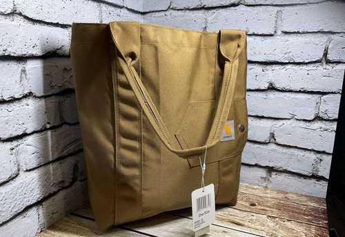 Сумка-шопер Carhartt Vertical Open Tote коричневая