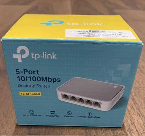 TP-Link Коммутатор TL-SF1005D