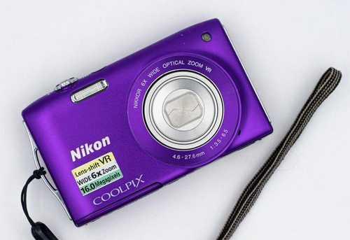 Nikon coolpix s3300 компактный фотоаппарат