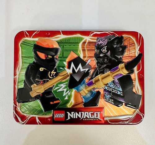 Lego Ninjago 112406 Cole vs. Lord Ras metal box