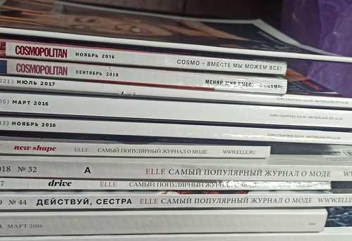 Журнал vogue, elle, bazar, cosmopolitan