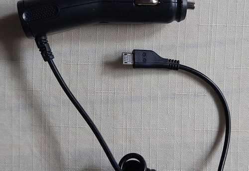 Samsung зарядка автомобильная micro USB