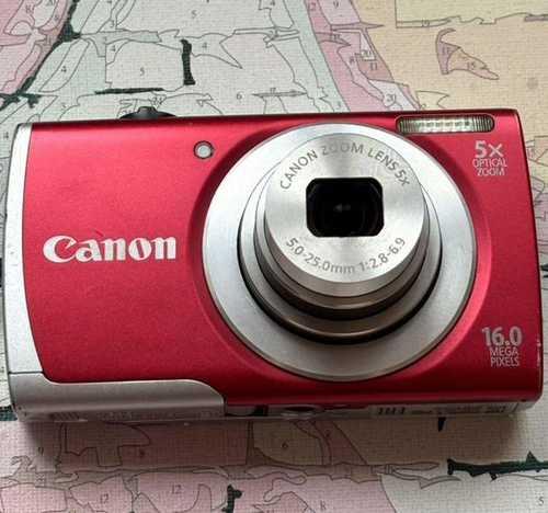 Canon PowerShot A2500 винтажная мыльница y2k