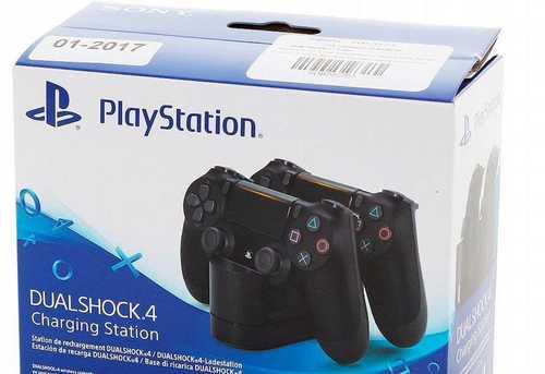 Зарядная станция для 2-х геймпадов PS4 dualshock