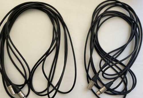 Микрофонные кабели шнуры klotz my 206 neutrik