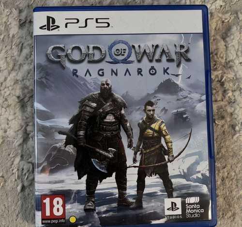 God of war ragnarok ps5 диск