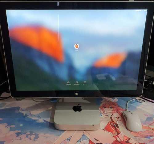 Apple Mac Mini a1347 + Apple Cinema Display a1267