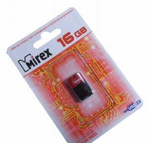 USB флешка Флешка 16 гб Mirex Arton Red