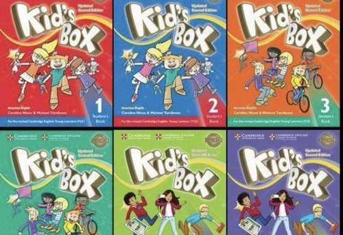 Kids box starter, 1, 2, 3, 4, 5, 6 - комплект