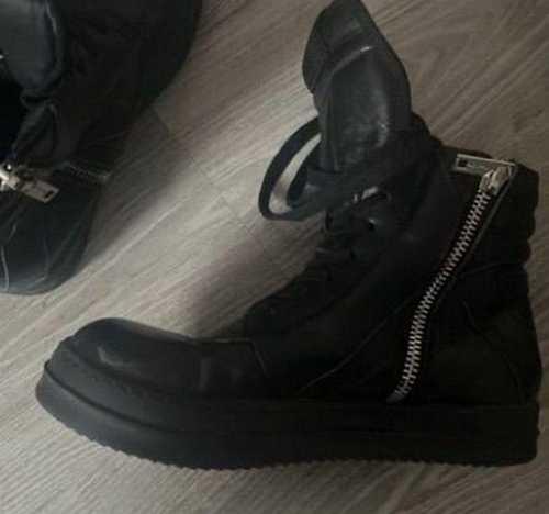 Rick owens geobasket black