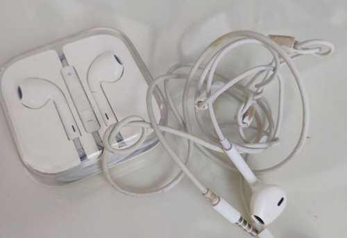 Наушники apple earpods оригинал,цена за 2