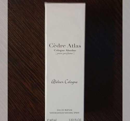 Atelier Cologne cedre atlas(тестер ориг. 40 мл